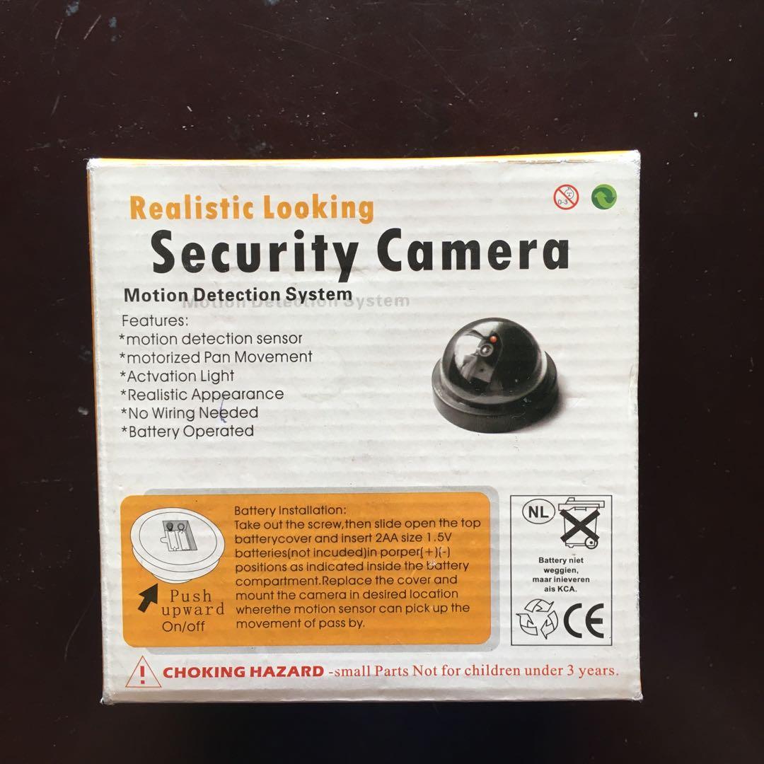 Realistic looking security camera, Furniture & Home Living, Security ...
