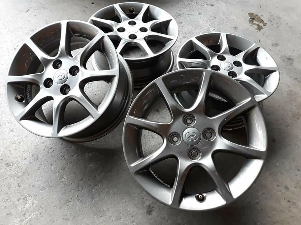 Rim Original Alza Adv 15" pcd 4x100, Auto Accessories on Carousell