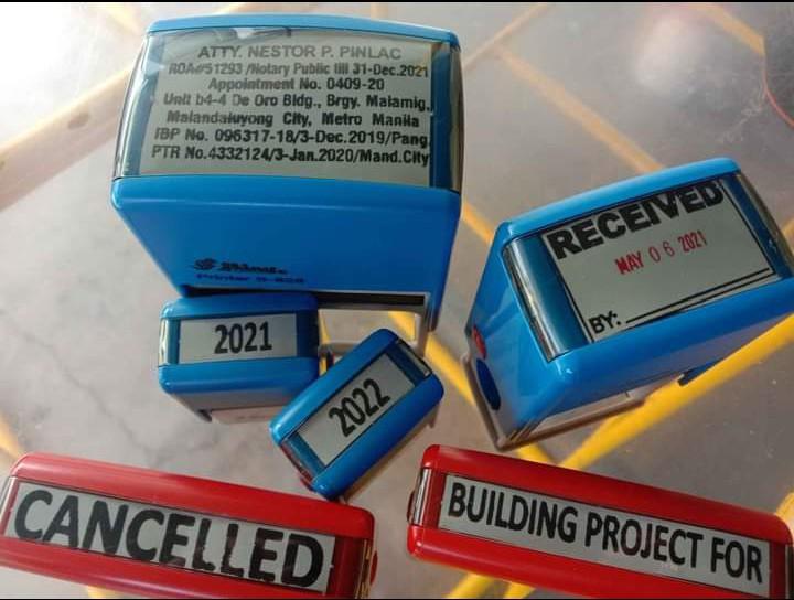 Rubber Stamp (Computerized Made), Hobbies & Toys, Stationary & Craft ...