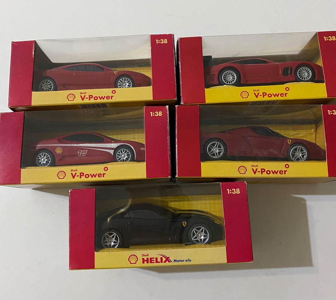 Shell Ferrari Cars, Hobbies & Toys, Memorabilia & Collectibles, Vintage ...