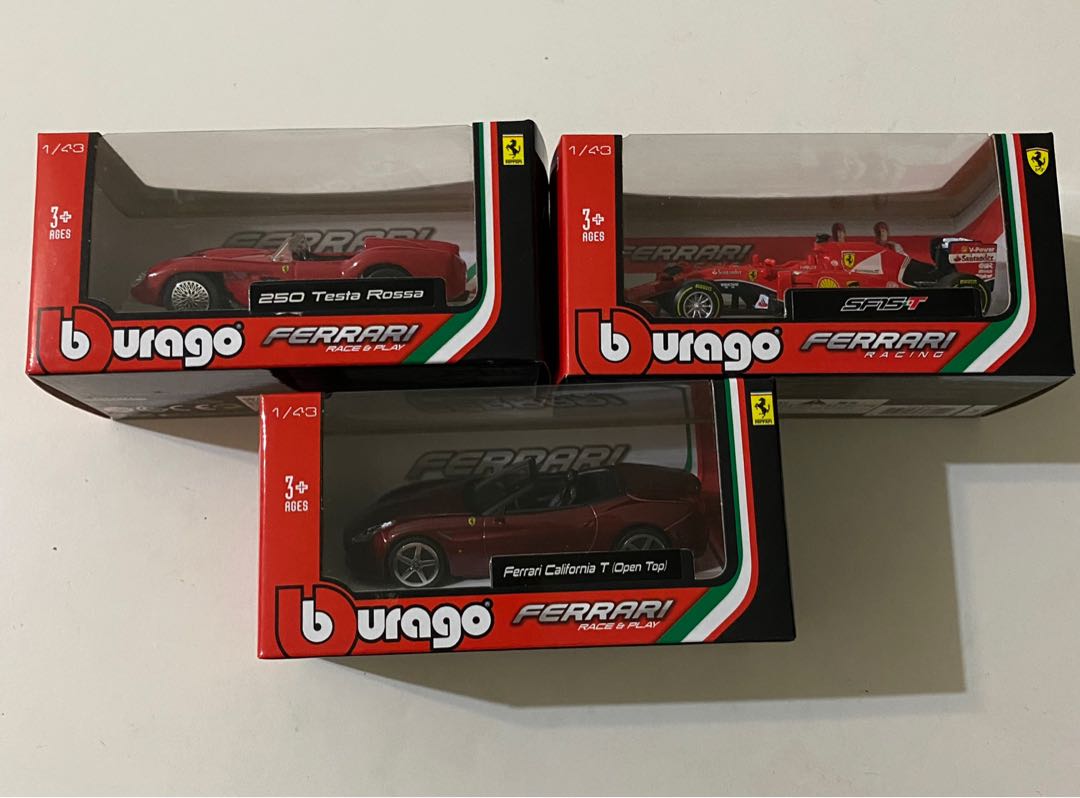 Shell ferrari cars race and play full series, Hobbies & Toys ...