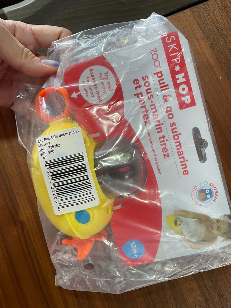 Skip Hop Pull & Go Submarine, Babies & Kids, Bathing & Changing ...