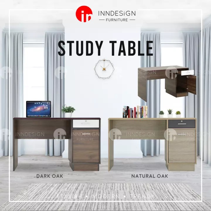 Study desk study table fully assembled, Furniture & Home Living ...