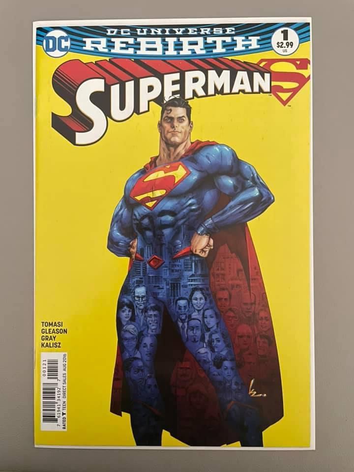 Superman Comics Vol. 4 #1 Kenneth Rocafort Cover Variant, Hobbies ...