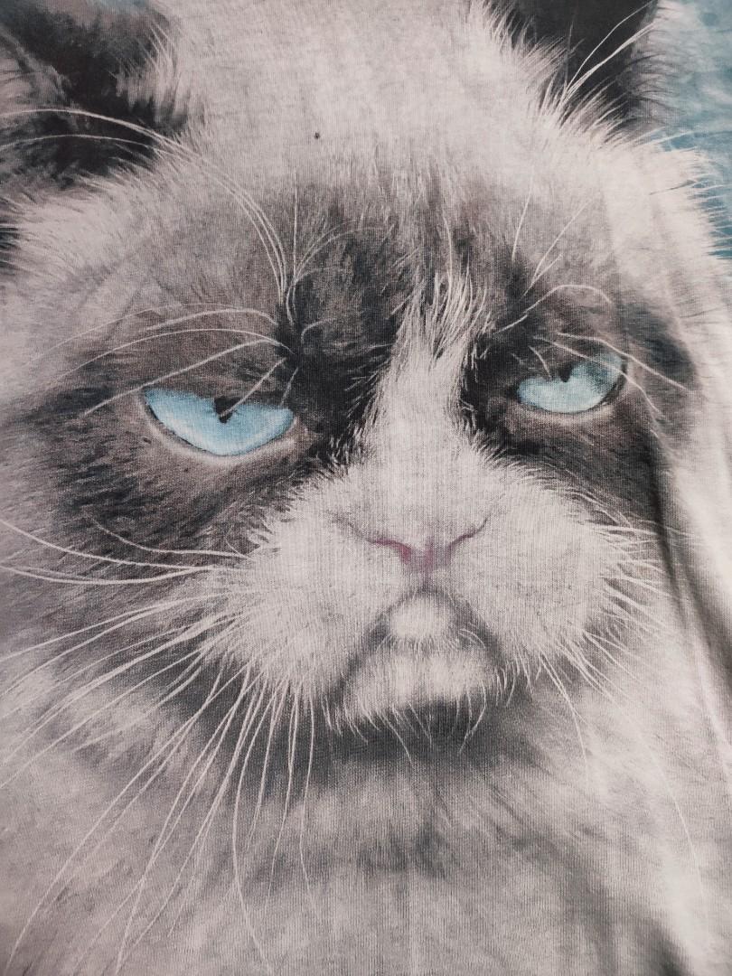 The Mountain Grumpy Cat, Men's Fashion, Tops & Sets, Tshirts & Polo ...