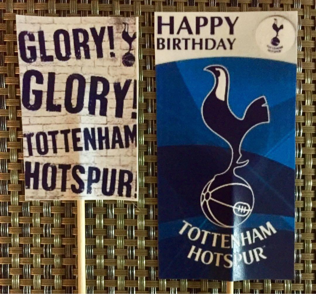Tottenham Hotspurs Cake Toppers, Sports Equipment, Other Sports ...