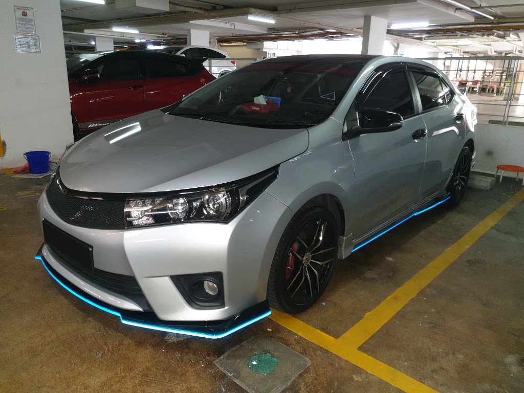 Toyota Corolla Altis 1.6A Elegance 90.0 kW (120 bhp) - Blue 3M ...