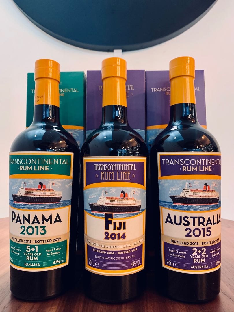Transcontinental Rum Line Set (3btls), Food & Drinks, Beverages on ...