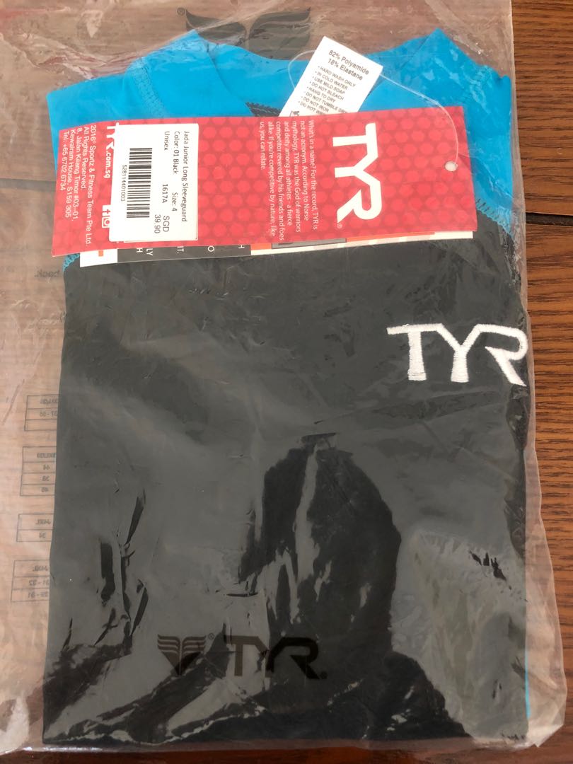 TYR JUNIOR SWIM WEAR, Men's Fashion, Tops & Sets, Tshirts & Polo Shirts ...