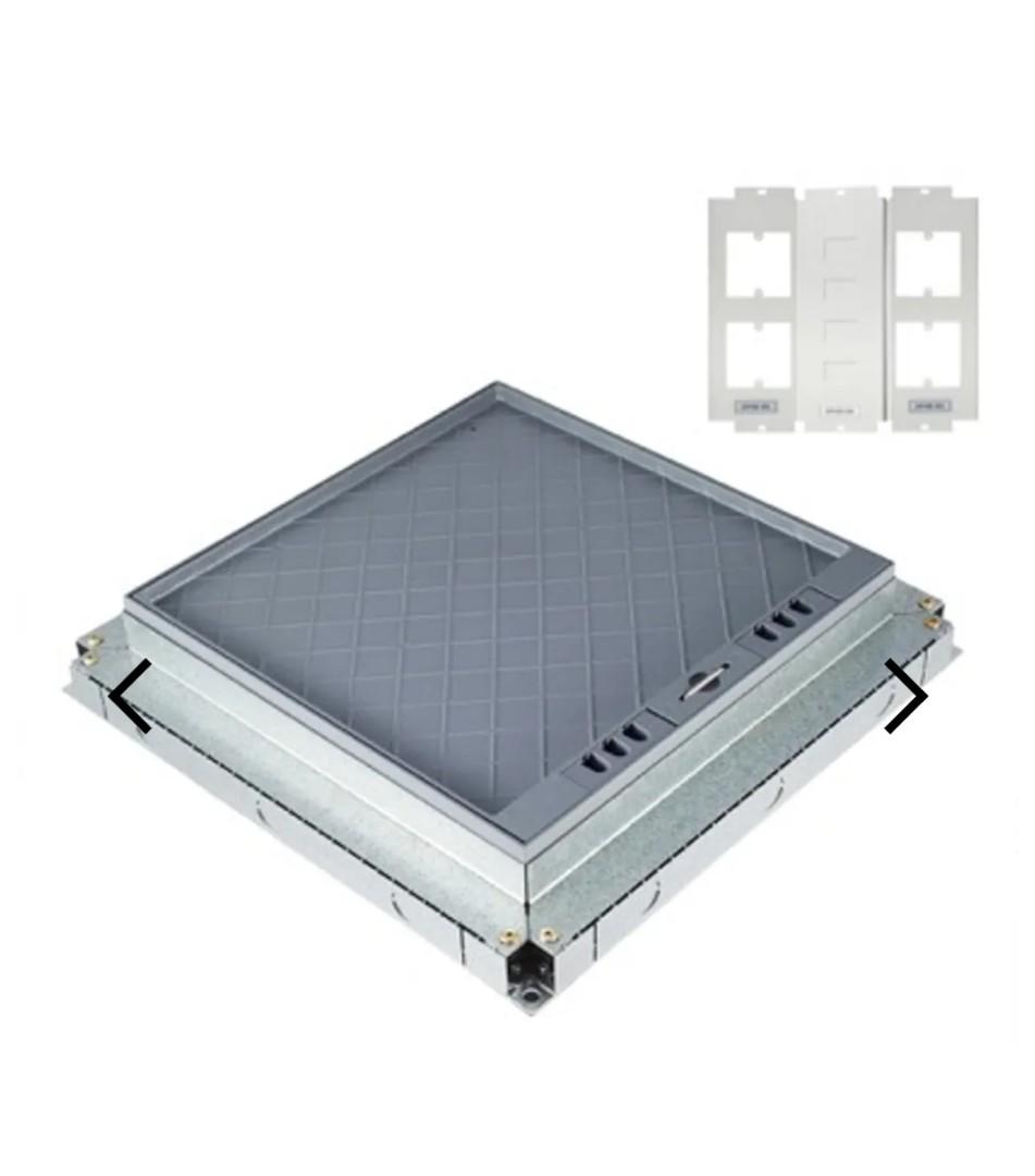 Used underfloor electrical services box metal junction box, Services ...