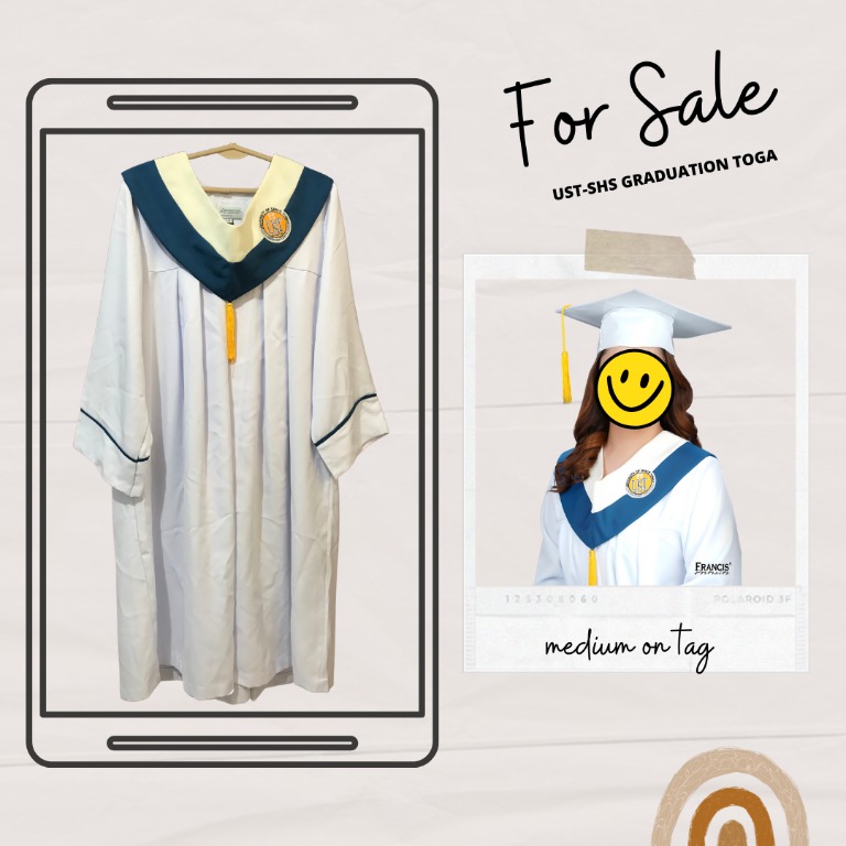 UST-SHS GRADUATION TOGA, Women's Fashion, Tops, Others Tops on Carousell