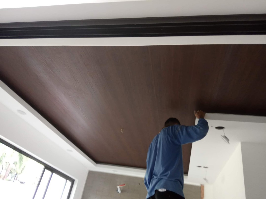 Venner wood materials installation, Furniture & Home Living, Home Decor ...