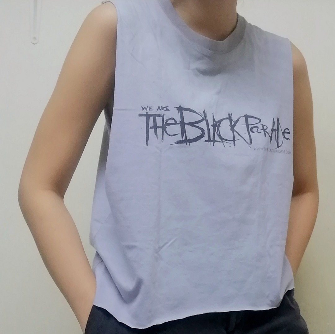 Vintage Band Muscle Tee (The Black Parade), Women's Fashion, Tops ...