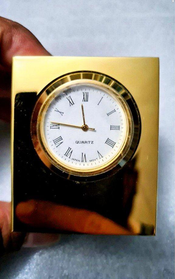 Vintage Design Mini Pen Holder/Table Clock, Furniture & Home Living ...