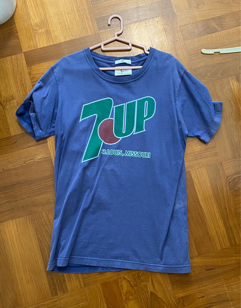 vintage oversized 7-up shirt, Women's Fashion, Tops, Shirts on Carousell