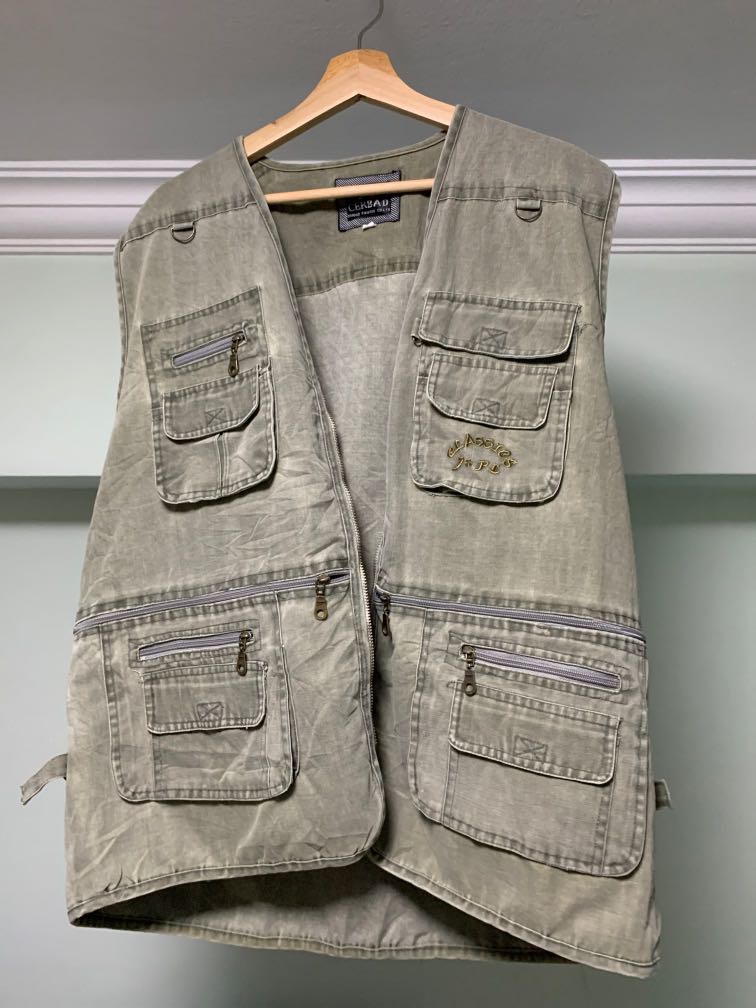 Vintage thrifted tactical vest, Men's Fashion, Tops & Sets, Vests on ...