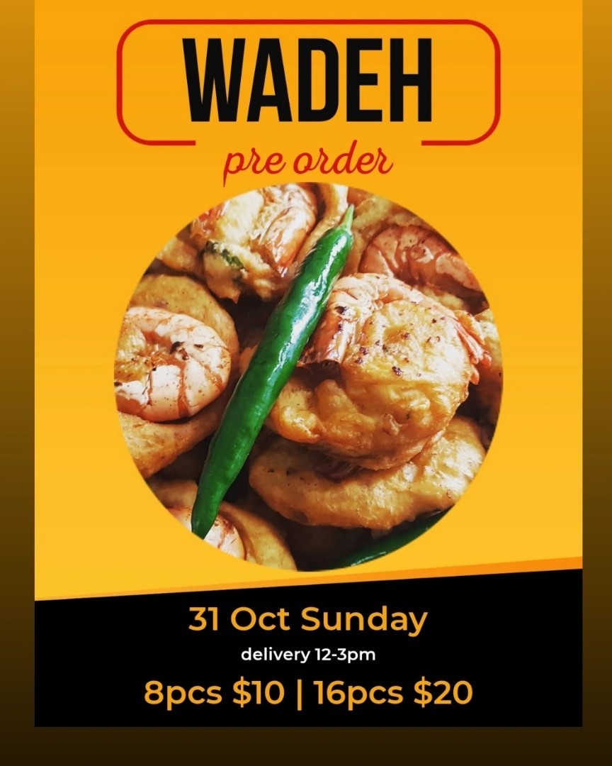 Wadeh, Food & Drinks, Local Eats on Carousell