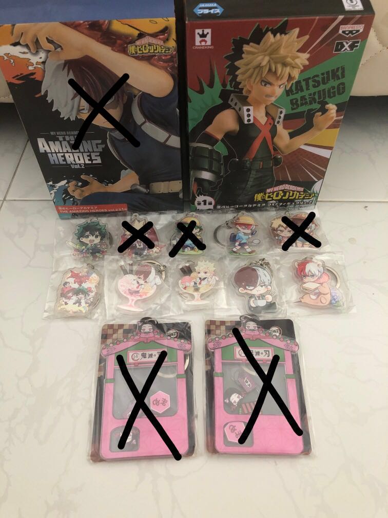WANT TO SELL MY HERO ACADEMIA / DEMON SLAYER DEKU BAKUGO URARAKA ...