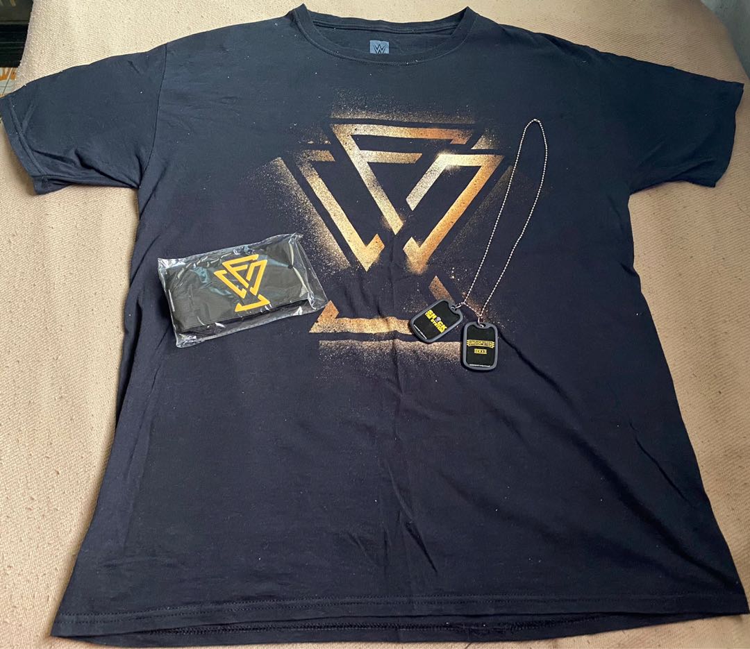 WWE Undisputed Era 'Spray' Costume Package, Men's Fashion, Tops & Sets ...