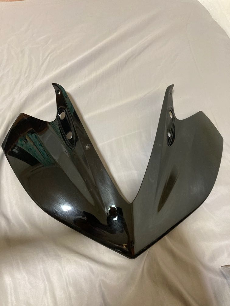 Yamaha YZF-R3 Head Cowl (Gloss Black), Motorcycles, Motorcycle ...