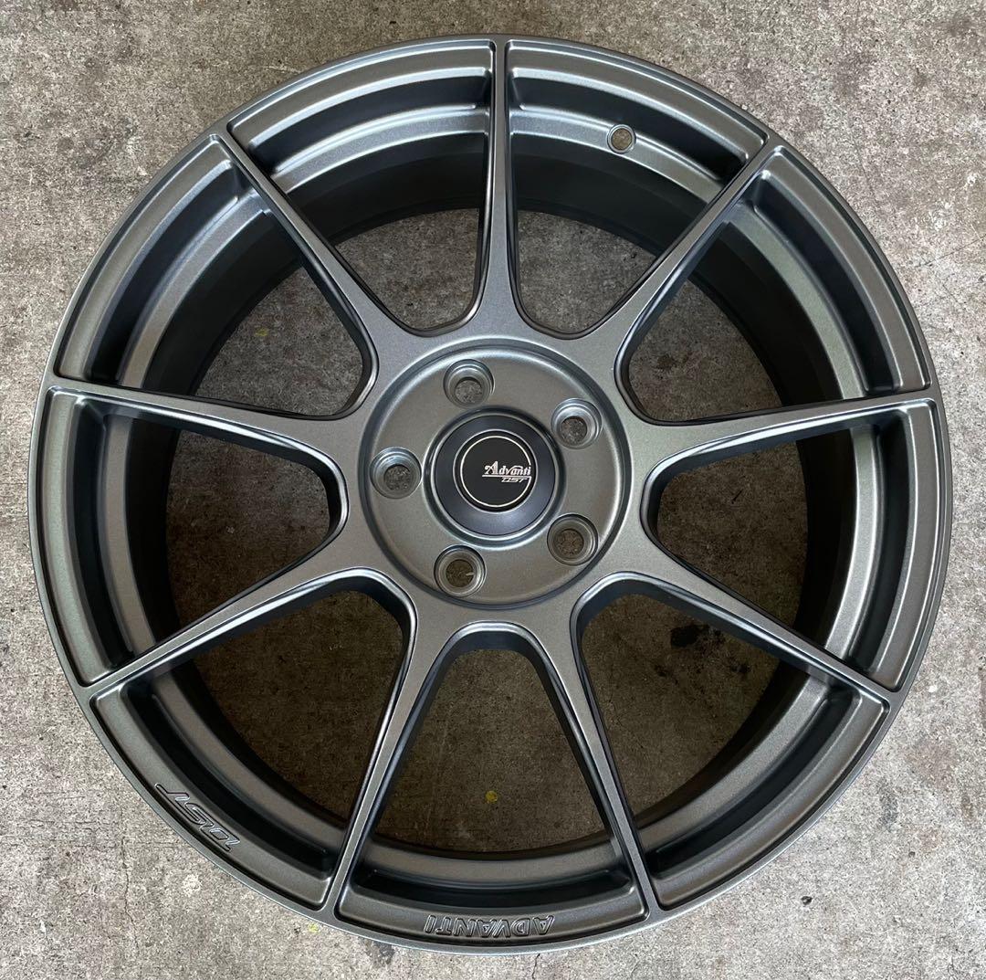 18” 5x114.3 Advanti Spettro Rim, Car Accessories, Tyres & Rims on Carousell