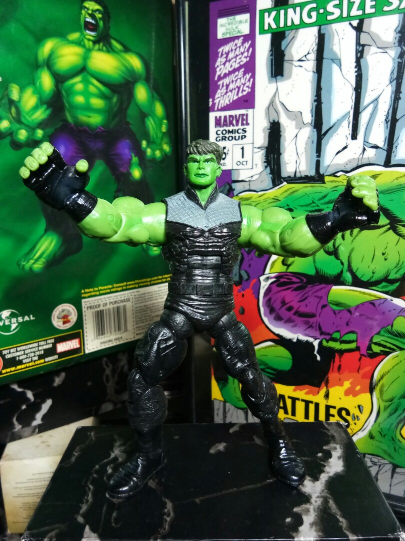 2006 Toybiz Young Avengers Box Set Hulkling The Incredible Hulk Figure ...