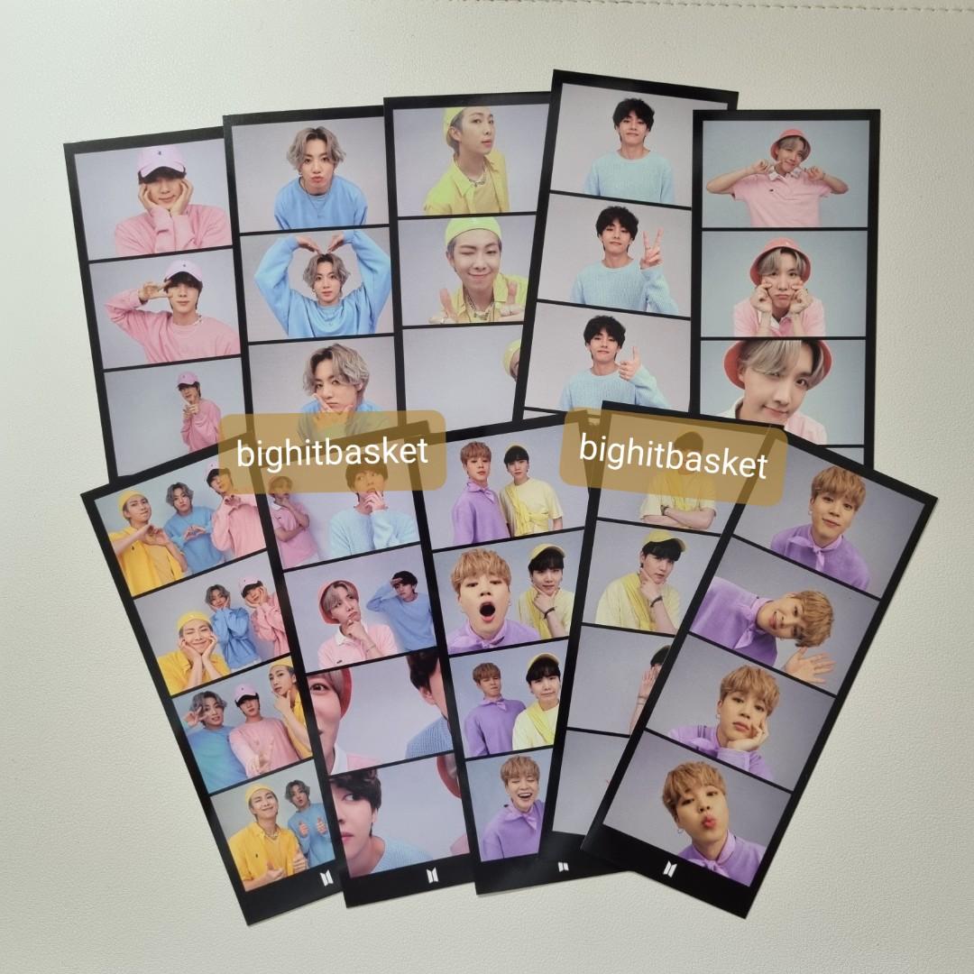 BTS 2021 Festa Photo Booth strips SET, Hobbies & Toys, Memorabilia ...