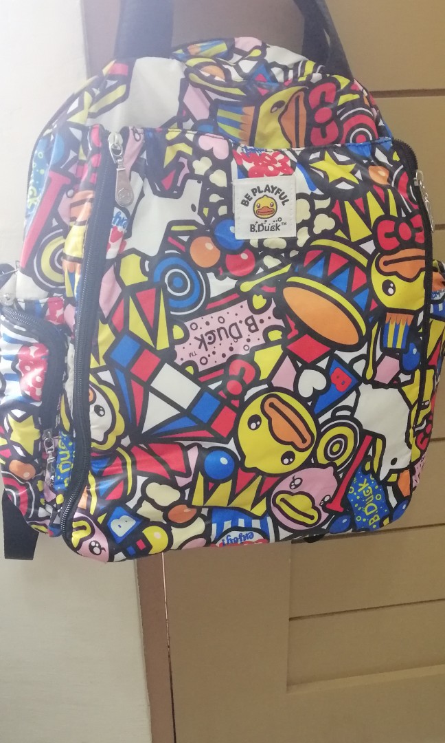 2in1 B. Duck baby backpack, Women's Fashion, Bags & Wallets, Backpacks ...