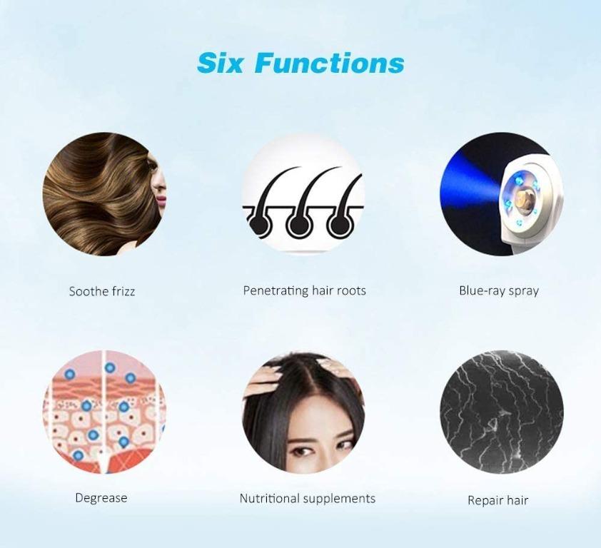 4YANG Nano Steam Gun Disinfection Blue Light Nano Steam Gun Hair Spray ...
