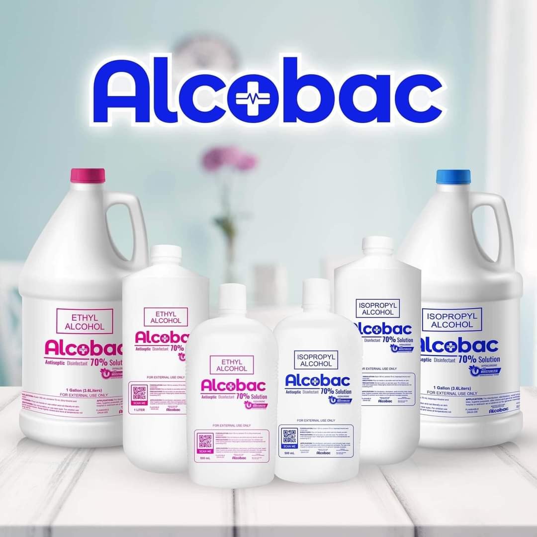 Alcobac Alcohol, Beauty & Personal Care, Sanitizers & Disinfectants on ...