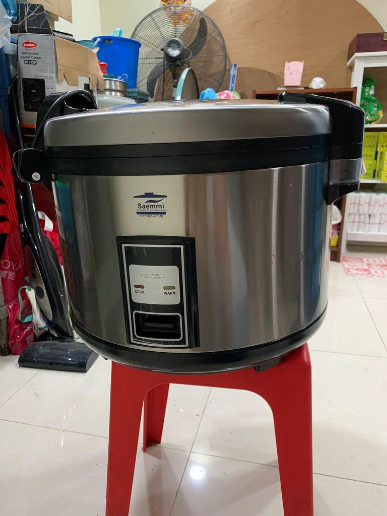 Almost new commercial rice cooker, TV & Home Appliances, Kitchen ...