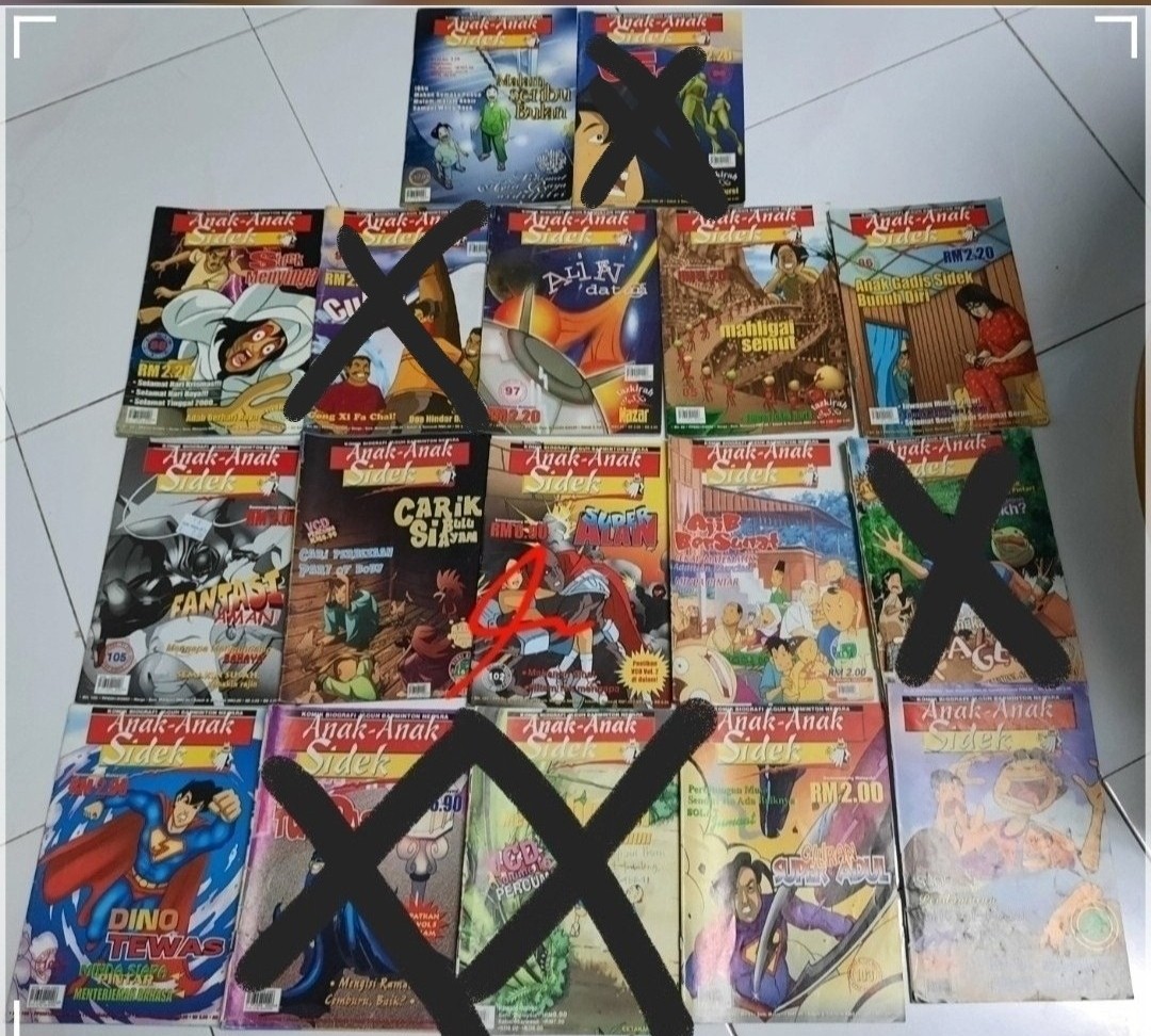 Anak Anak Sidek, Hobbies & Toys, Books & Magazines, Comics & Manga on Carousell