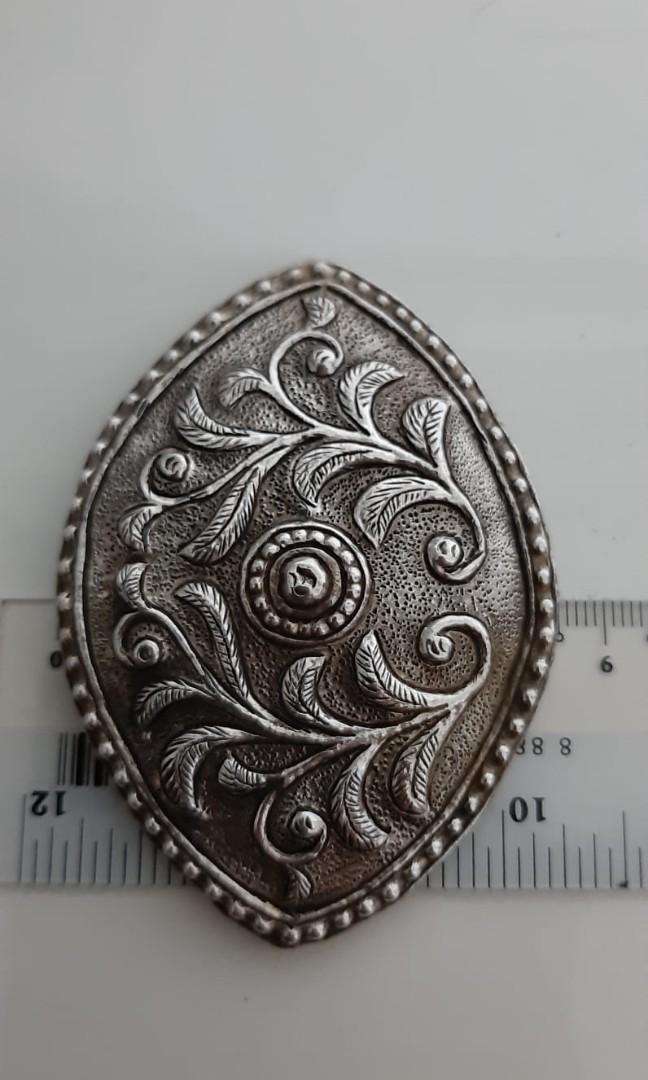 Antique Malay Silver Belt Buckle, Hobbies & Toys, Memorabilia ...