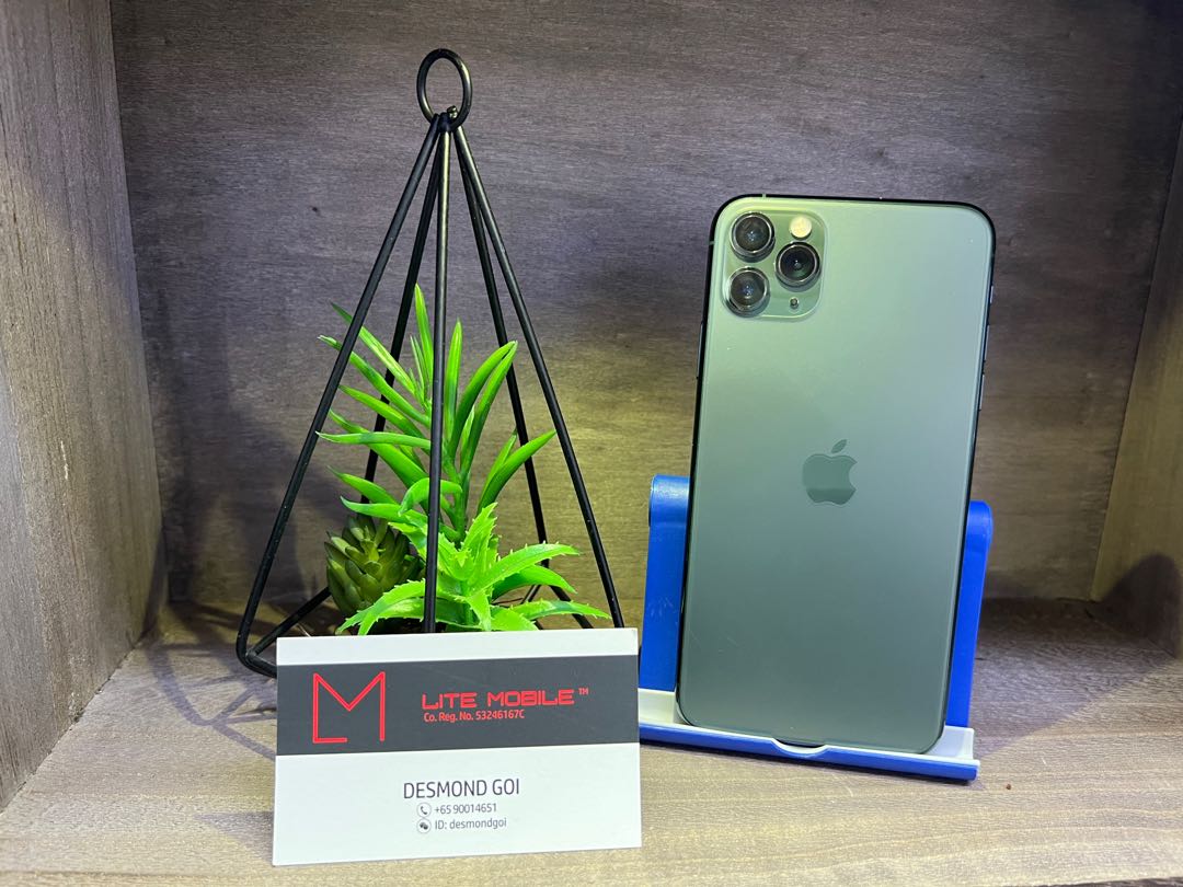 Apple iPhone 11 Pro Max (512GB) , Midnight Green, Mobile Phones ...