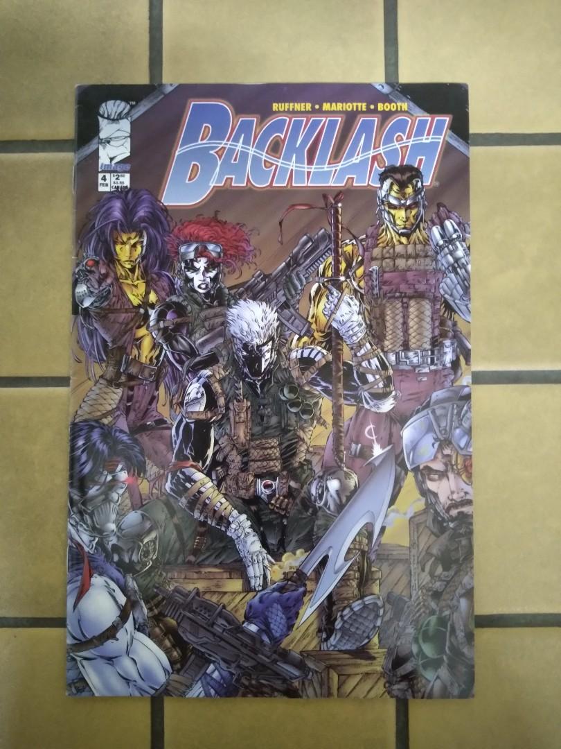Backlash #4 ( Brett Booth - Cover Art ) Image Comics, Hobbies & Toys ...