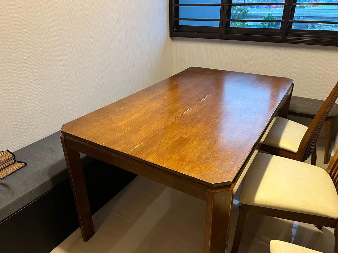 Barang barang dining table (only the table), Furniture & Home Living ...