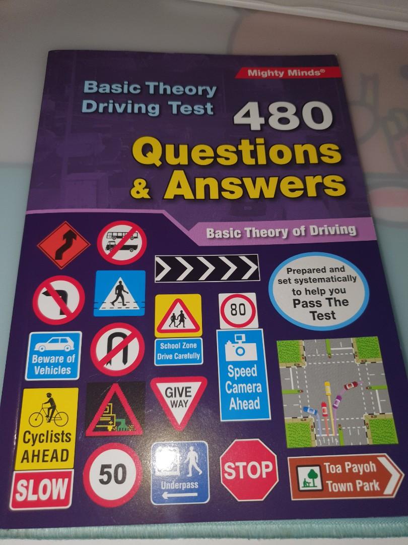 Basic theory driving test 480 questions & answers (mighty minds ...