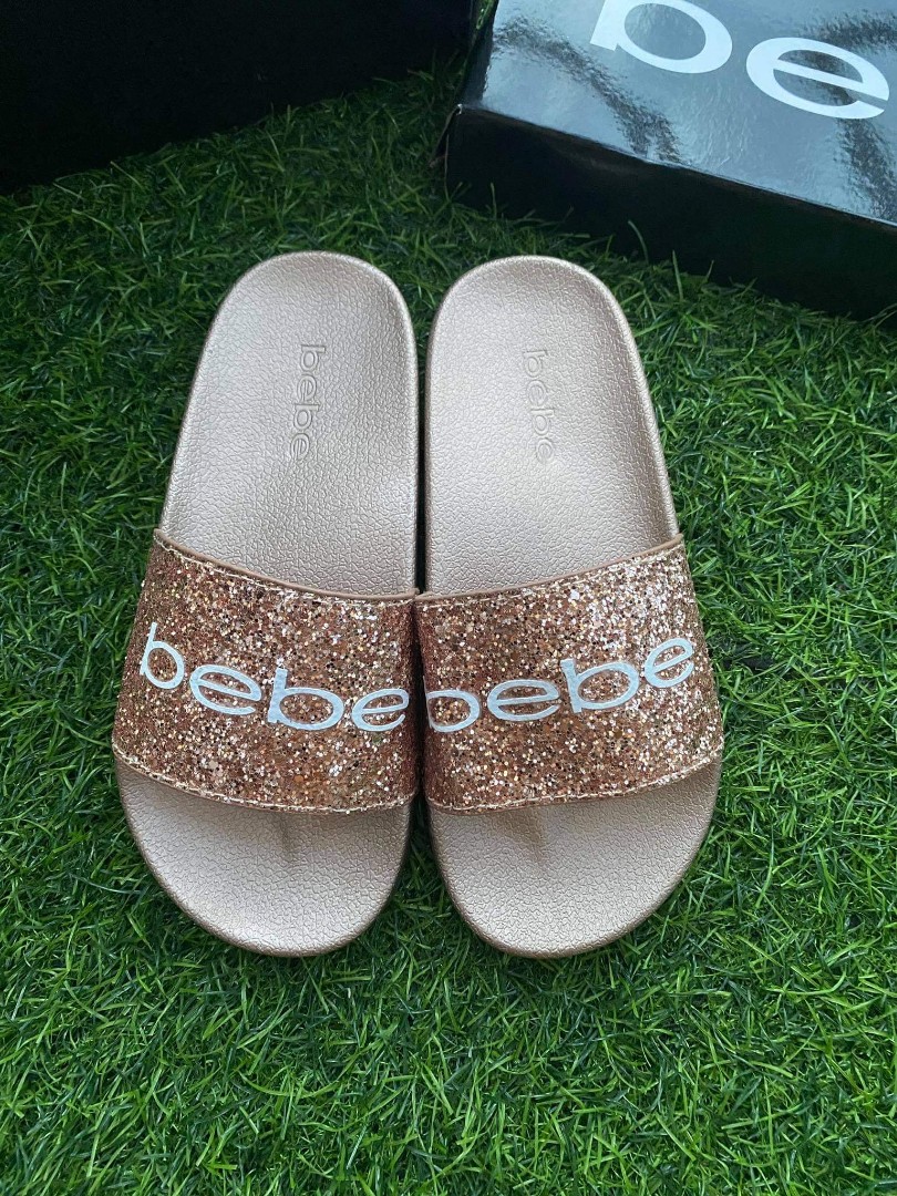 BEBE WOMEN SLIDES. SIZE: 6 and 7 u.s only., Women's Fashion, Footwear ...