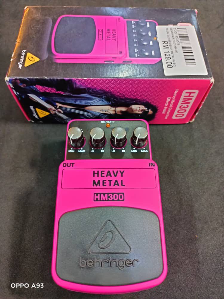 Behringer HM300 Heavy Metal Distortion Effects Pedal, Hobbies & Toys ...