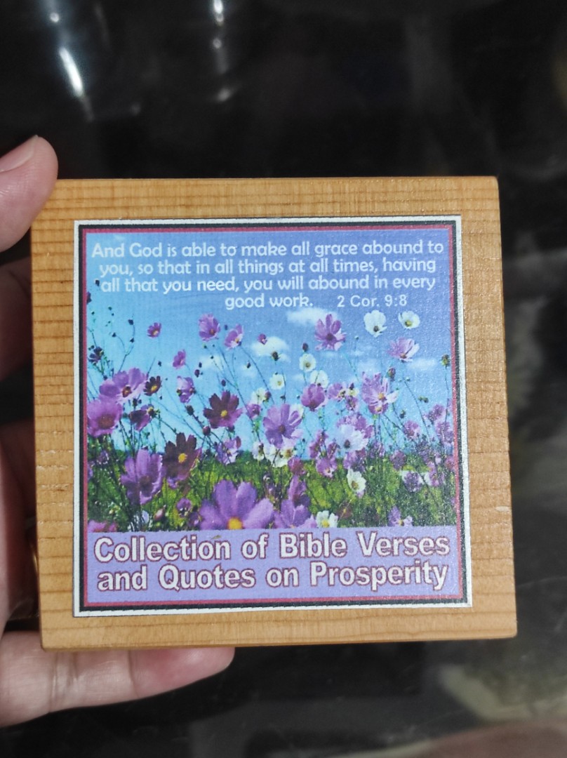 Bible verses and quotes card box, Hobbies & Toys, Books & Magazines ...