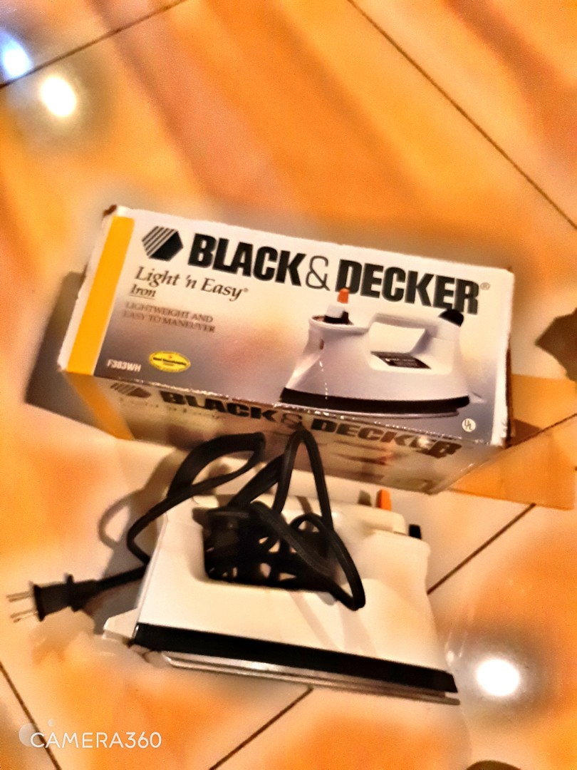 black & decker iron, Everything Else, Others on Carousell