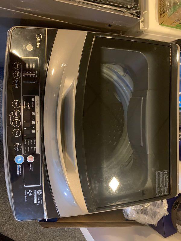 Brand new(display set)MIDEA MT1050B TOP LOAD WASHER (10.5KG), TV & Home ...