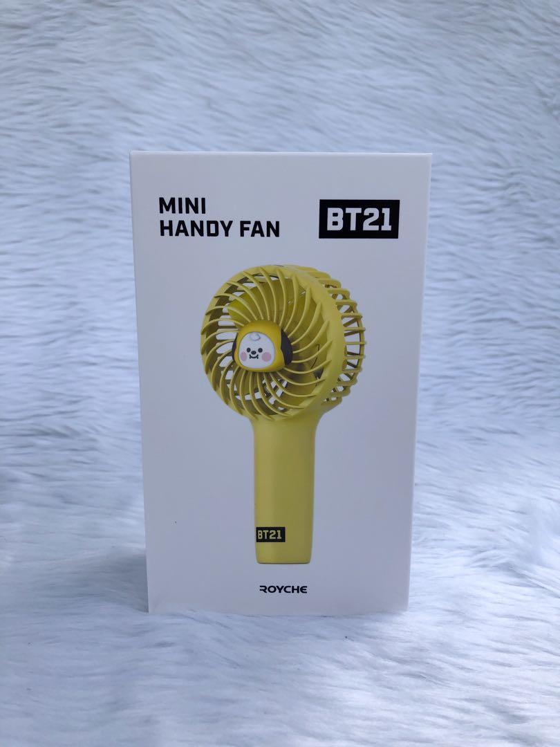 BT21 MINI HANDY FAN, Hobbies & Toys, Memorabilia & Collectibles, K-Wave ...