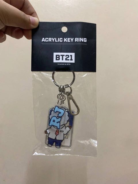 BT21 RJ Keychain, Hobbies & Toys, Memorabilia & Collectibles, K-Wave on Carousell