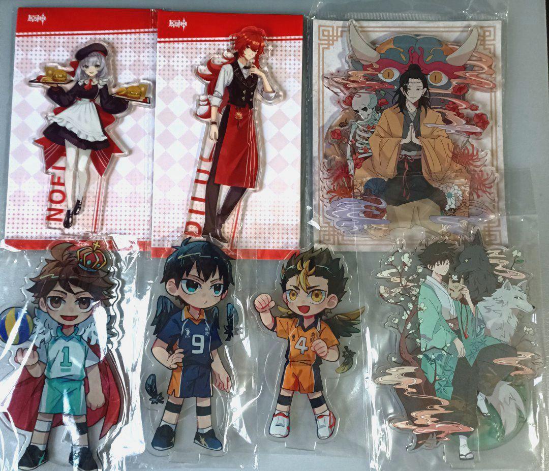 CLEARANCE Anime Official + Fanmerch Haikyuu Jujutsu Kaisen Genshin ...