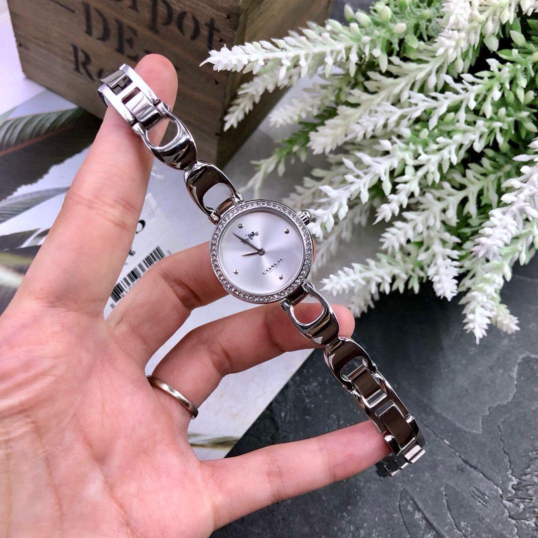 Coach Watch 14503172 14503170 Classic black needle with diamond, Women ...