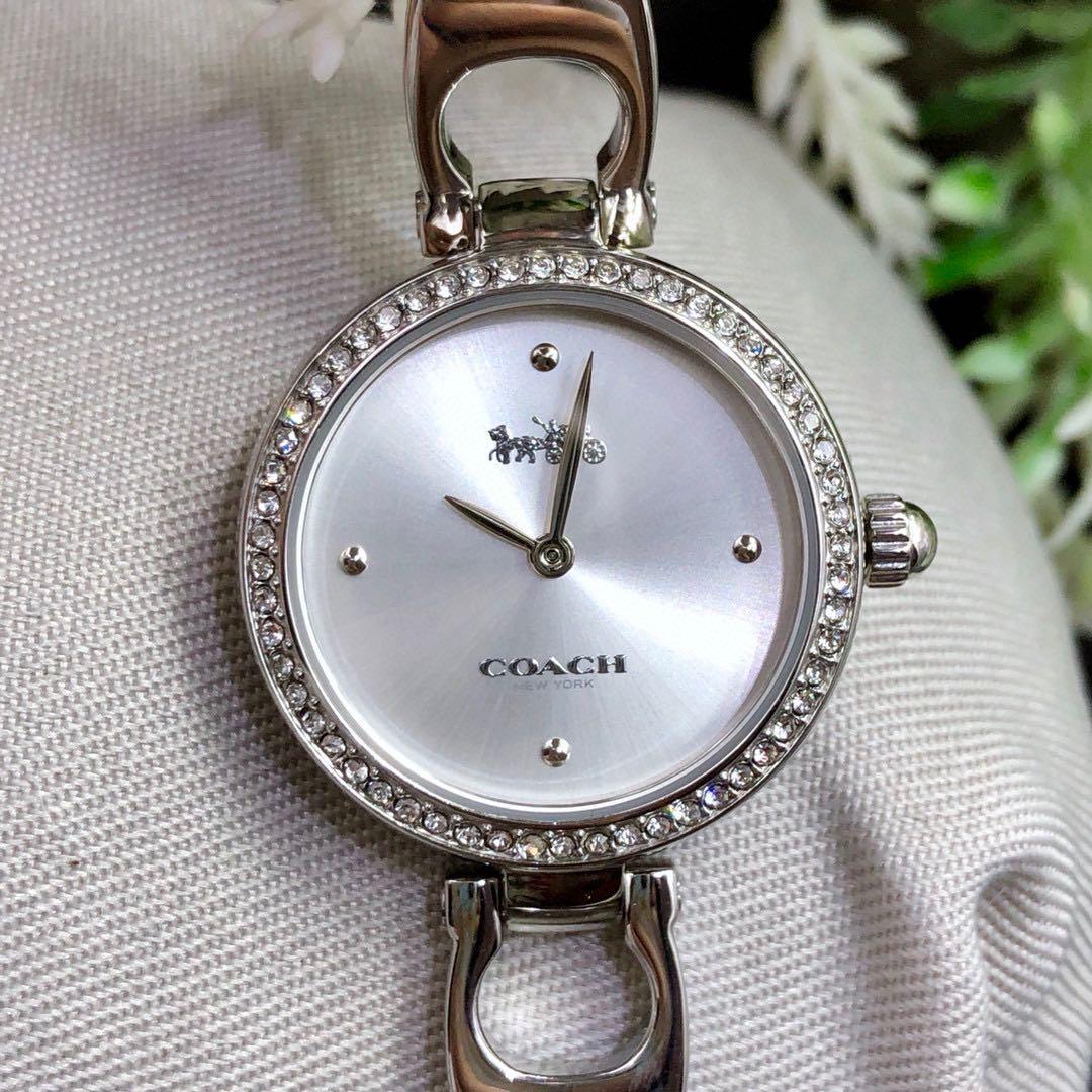 Coach Watch 14503172 14503170 Classic black needle with diamond, Women ...