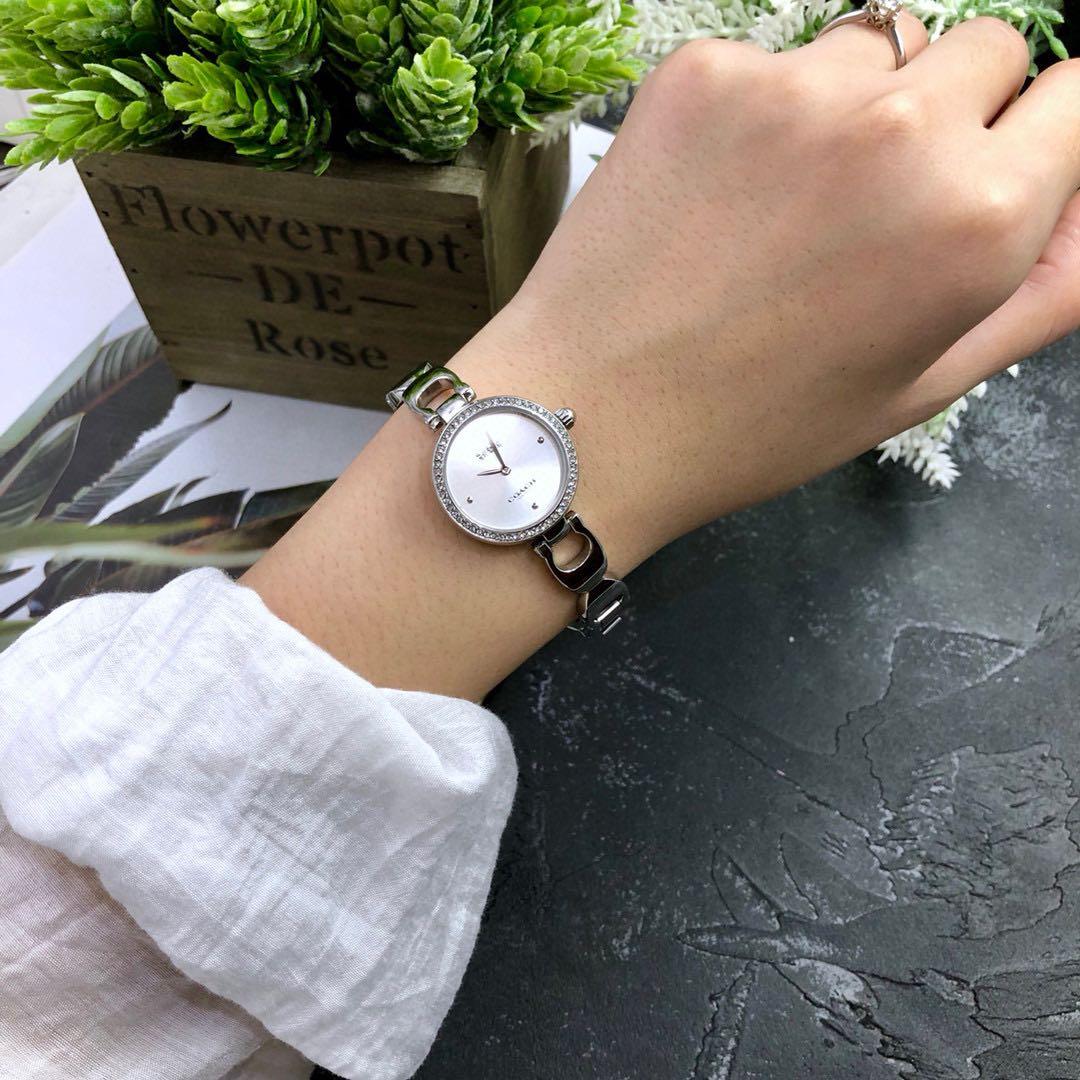 Coach Watch 14503172 14503170 Classic black needle with diamond, Women ...