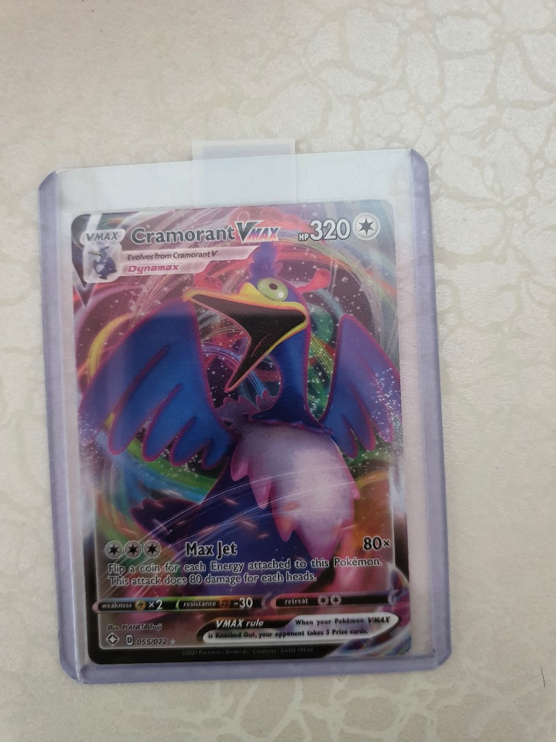 Cramorant VMax - (pokemon TCG), Hobbies & Toys, Toys & Games on Carousell