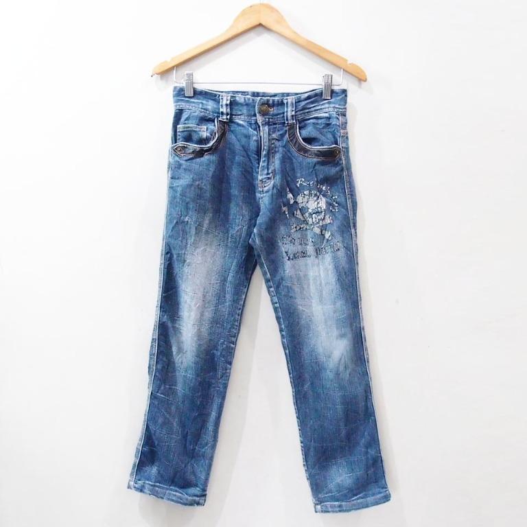 CW381 SIZE M RICH MIX BOY CELANA PANJANG JEANS TEENAGE ABG SMP REMAJA ...